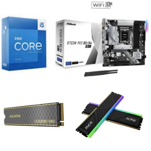 Jual Paket Processor Intel Core i5 13400 / i5 13400F Gen 13 Socket LGA 1700 B760 Gaming RGB ...