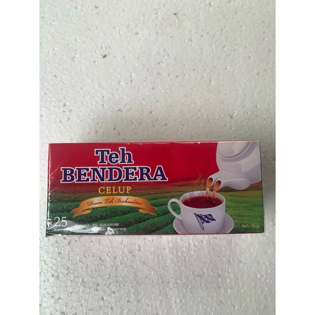 Jual Teh bendera celup 25 kantong | Shopee Indonesia