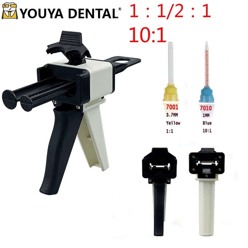 Jual Dental Impression Mixing Dispensing Gun Universal Gun Delivery ...