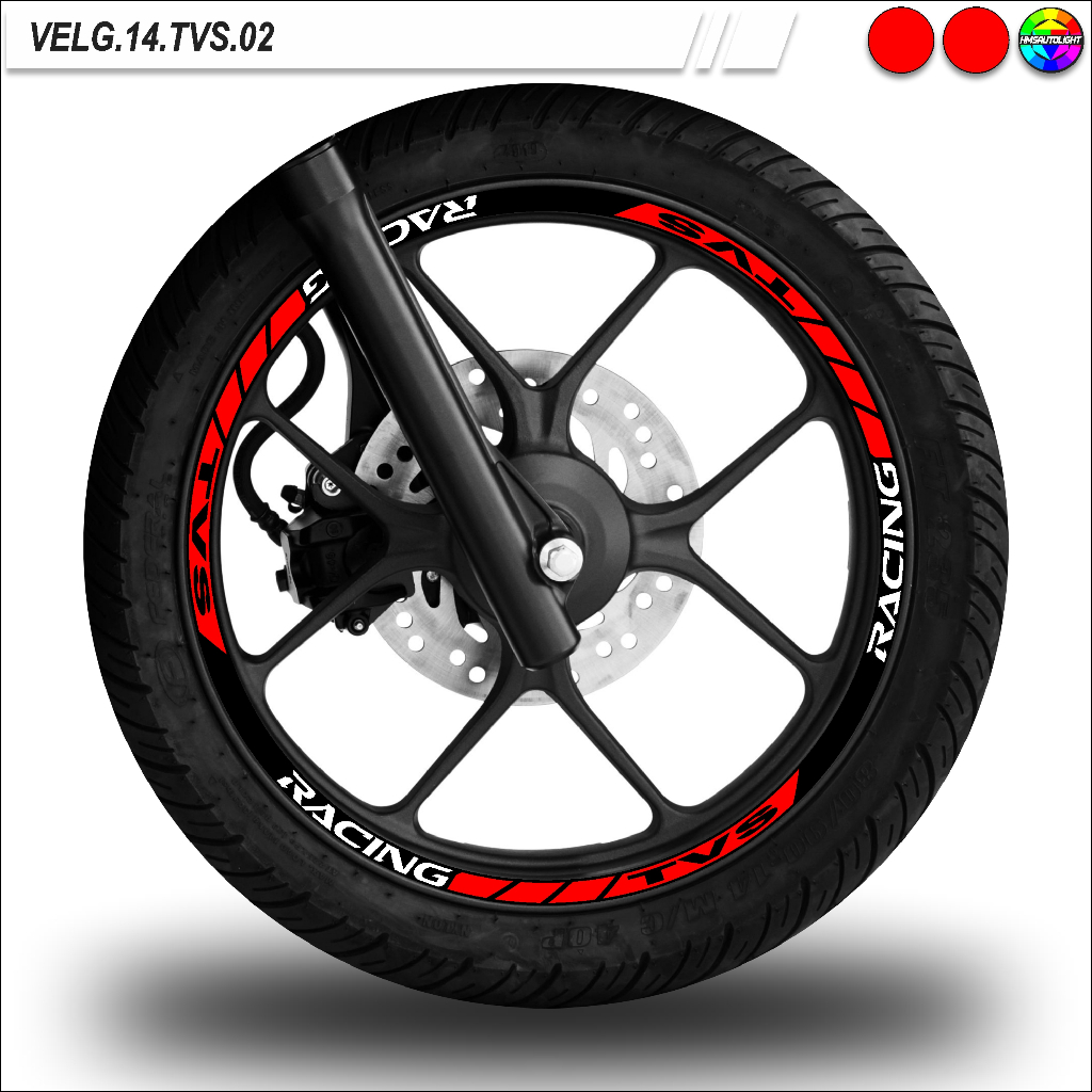 Jual STICKER VARIASI VELG MOTOR RING 14 SEMUA TYPE TVS 02 | Shopee ...