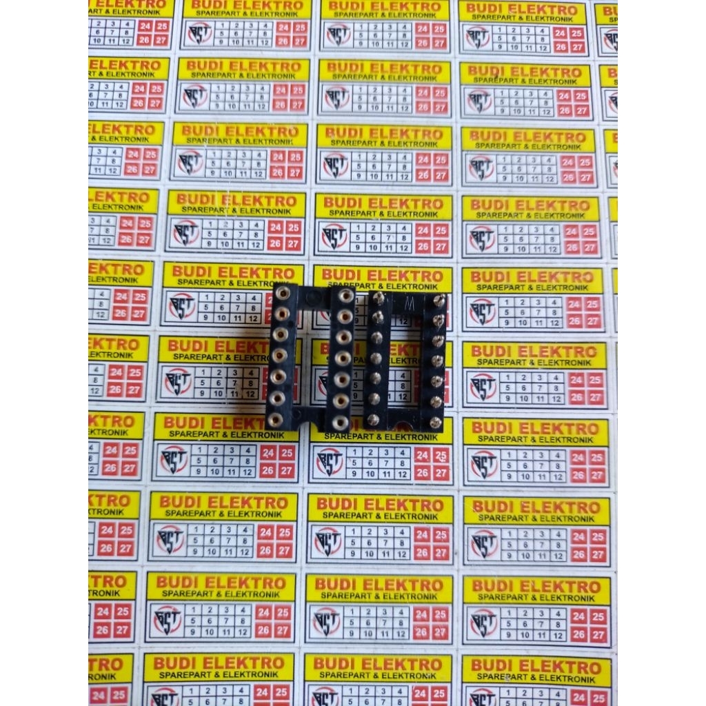 Jual SOKET IC 14PIN ROUND HOLE 14 LUBANG BULAT | Shopee Indonesia
