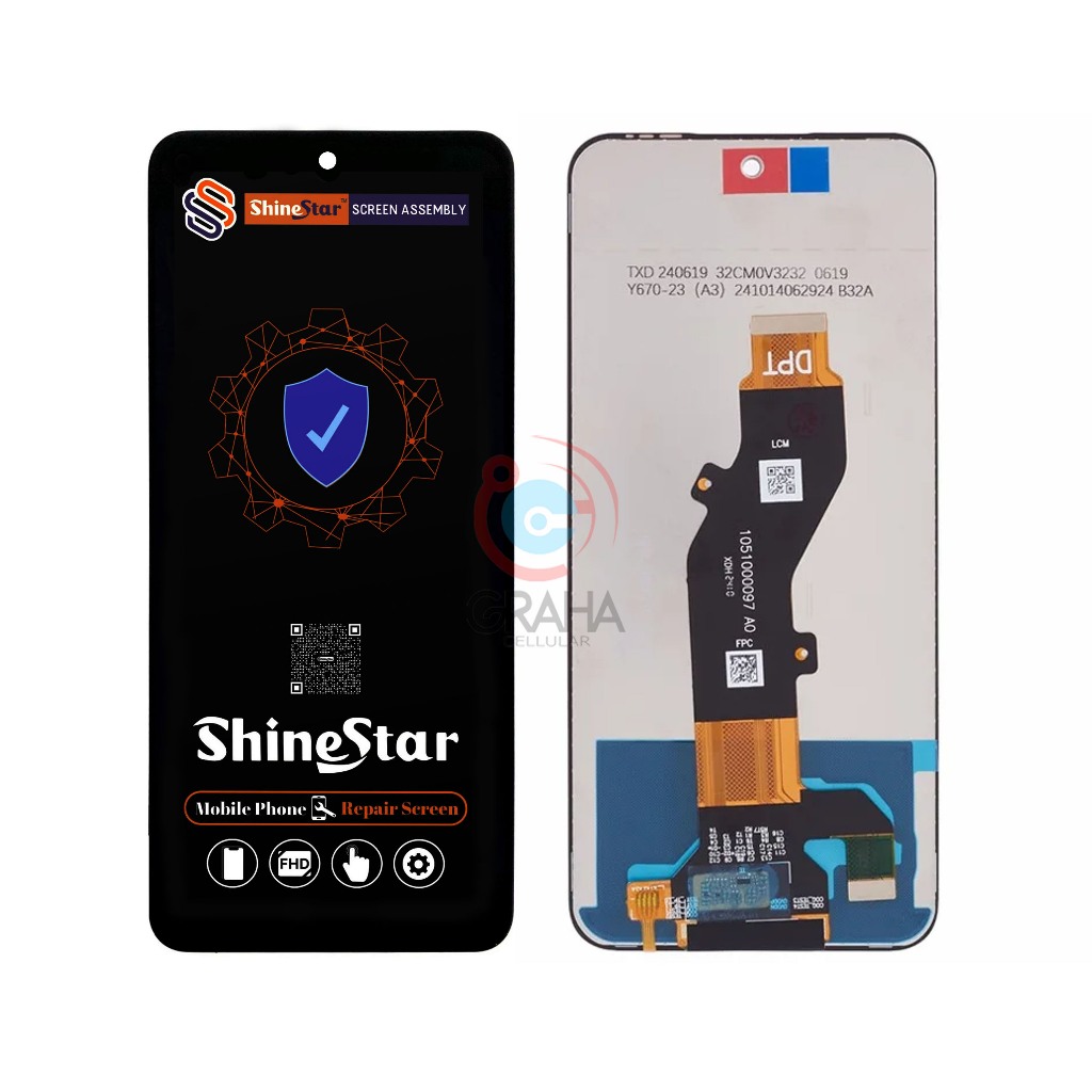 Jual LCD INFININX HOT 50 5G / X6720 / X6720B / HOT 50I / X6531 / X6531B / SMART 9 / X6532 ...