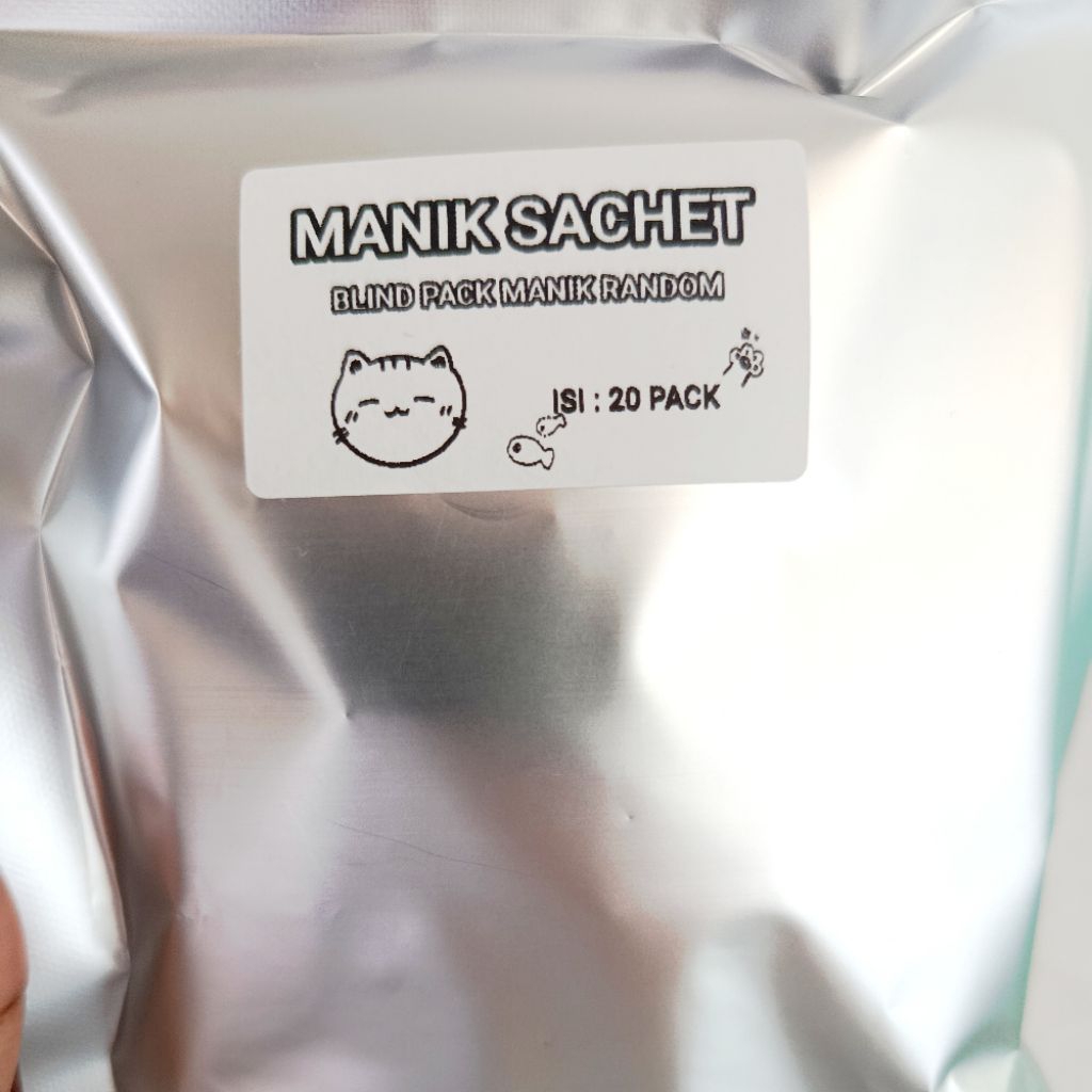 Jual blind pack manik lucu blind pouch manik sachet manik ciki bp buka sendiri | Shopee Indonesia