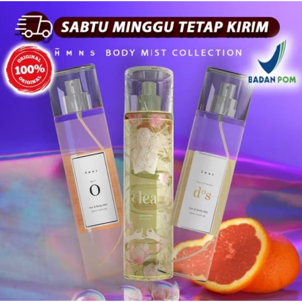 Jual HMNS elea , Dos Dan O Lengkap Bodymisty And Hair | Shopee Indonesia