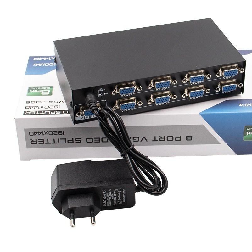 Jual VGA SPLITTER 8 PORT , VGA SPLITER 1 Input TO 8 PORT Output ...