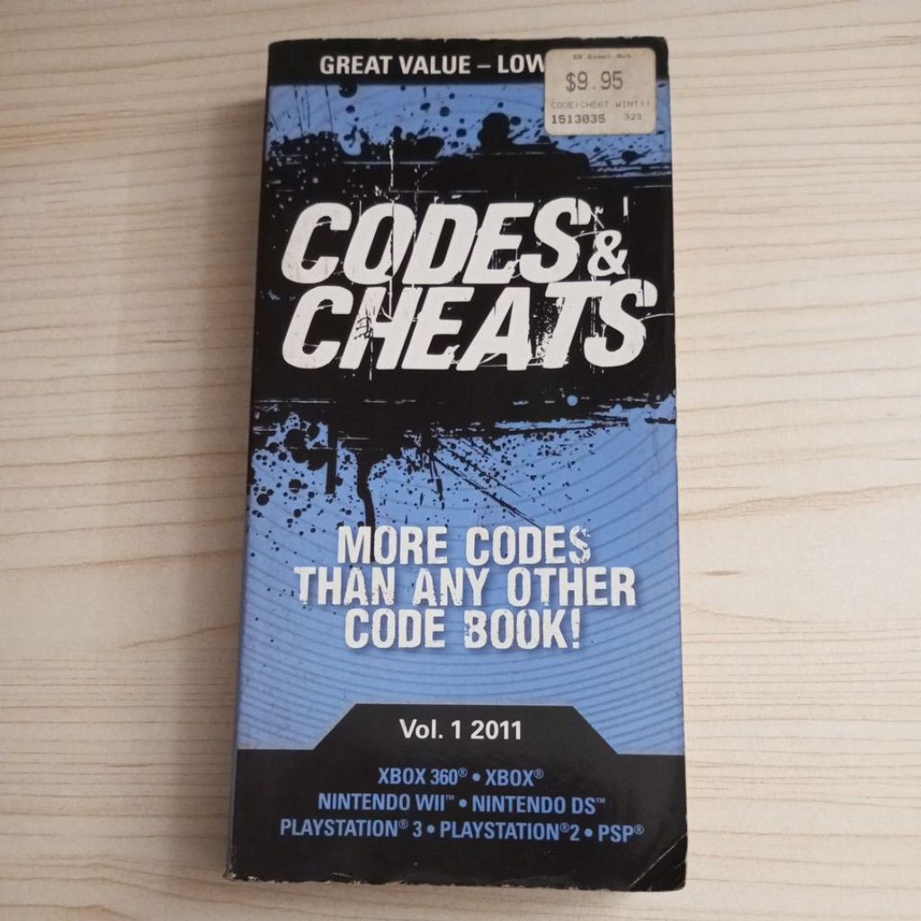 Jual BUKU CODES AND CHEATS VOL 1 2011 MORE CODES THAT ANY OTHER CODE ...