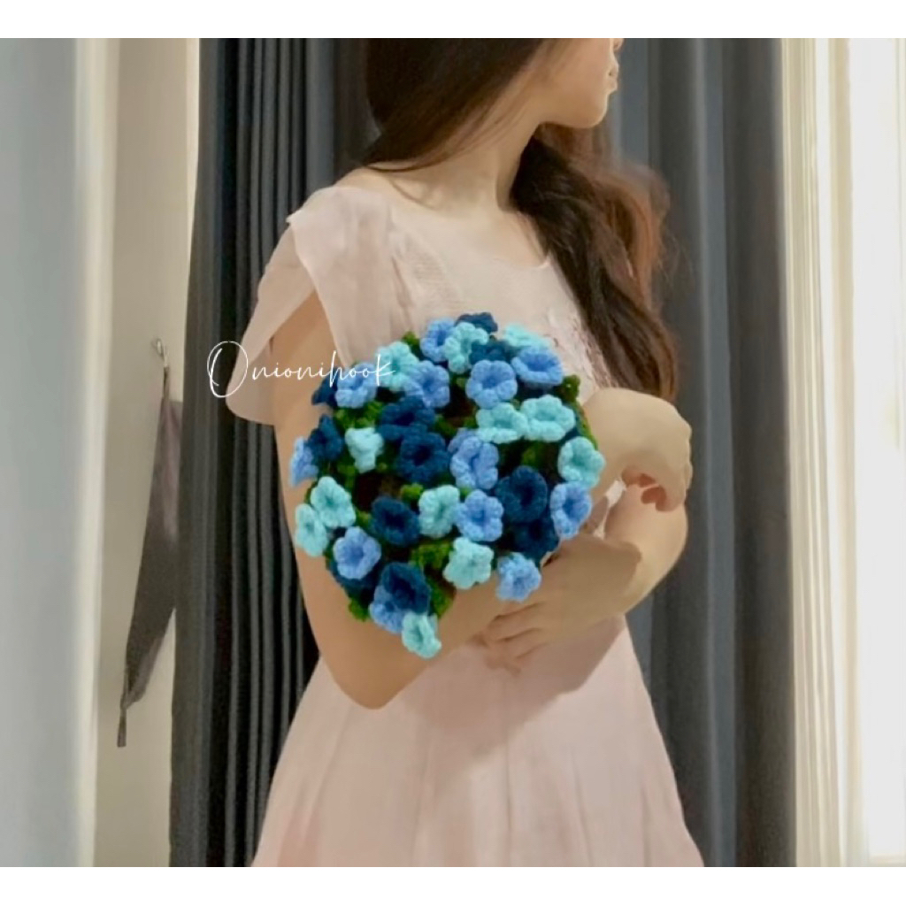 Jual Bouquet Selimut Rajut | buket bunga rajut | Shopee Indonesia