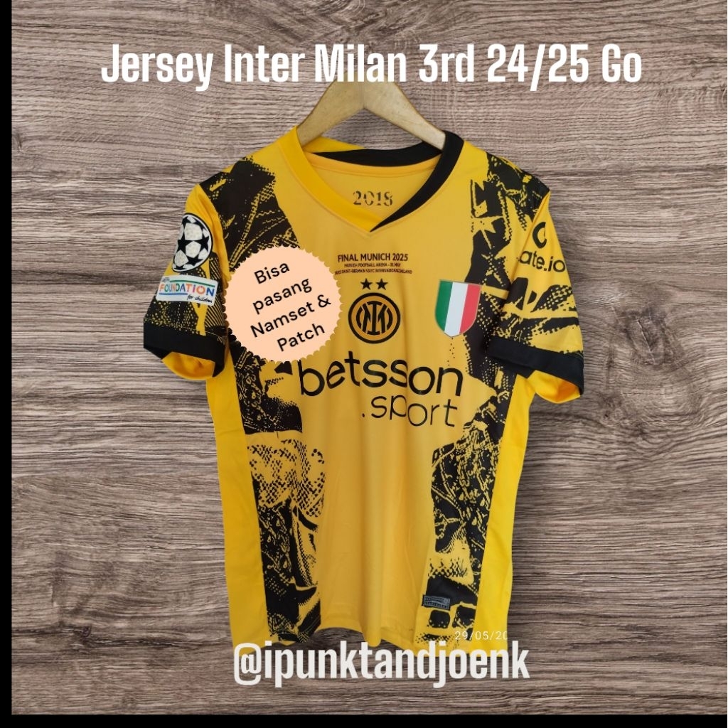Jual Jersey Inter Milan 3rd 24/25 Go | Shopee Indonesia