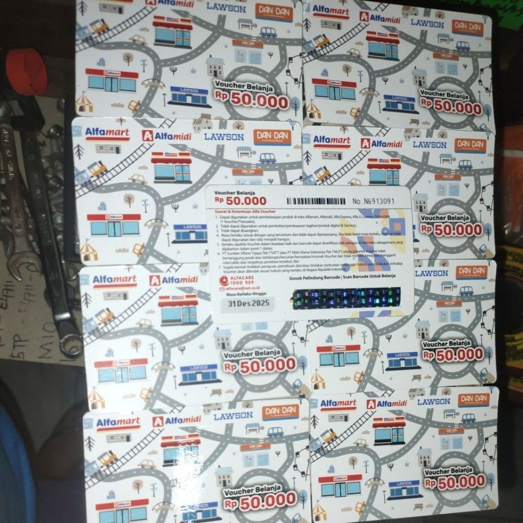 Jual Voucher ALFAMART ALFAMIDI LAWSON DAN DAN 50.000 EXPIRED 31/12/2025 ...