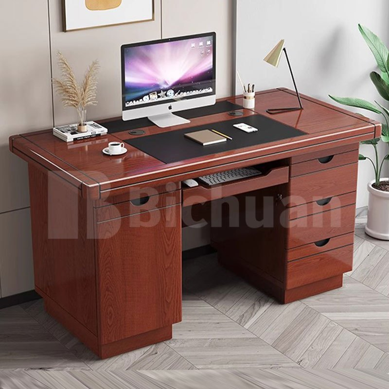 Jual Bichuan-Meja komputer 3 Laci Berkunci/Meja Kerja160cm/Meja Bos ...