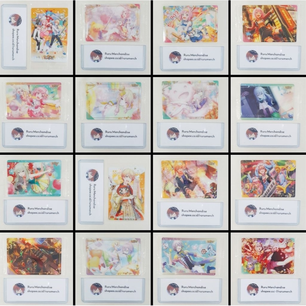 Jual Project Sekai Proseka Wafer Card Wonderlands x Showtime | Shopee ...