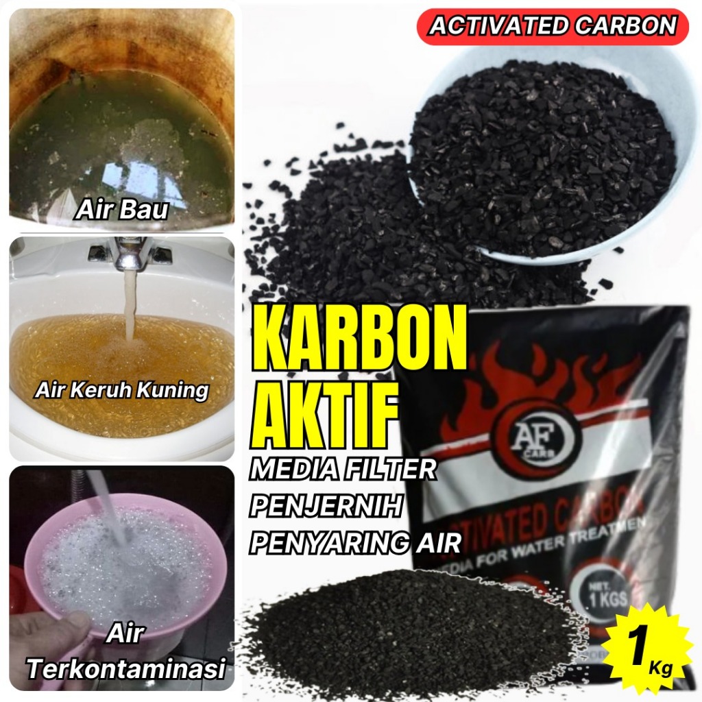 Jual MEDIA Filter Air Karbon Aktif - Menghilangkan Kontaminasi AirKarbon Aktif Haycarb ...