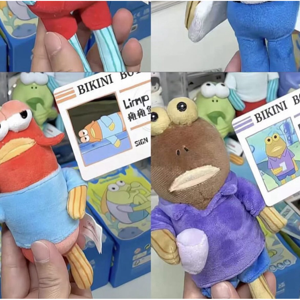 Jual (SIAP KIRIM) Keychain Popmart x Gong SpongeBob | Shopee Indonesia