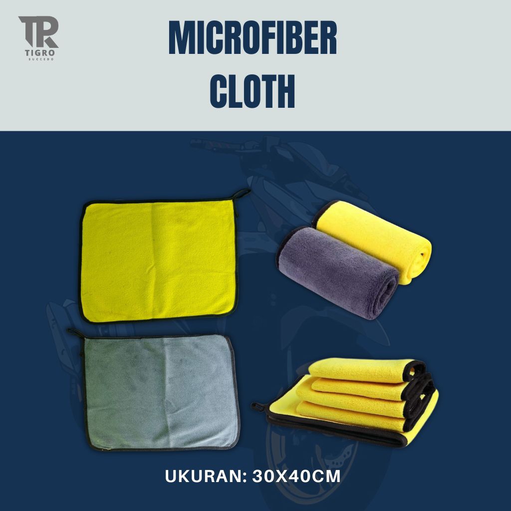 Jual Kain Lap Micro fiber/Micro Fiber Cloth Ukuran 30x40cm | Shopee ...