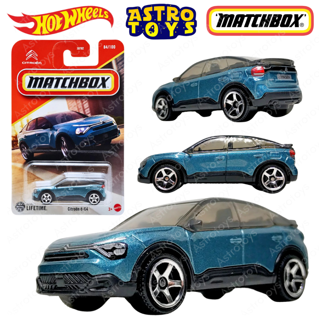 Jual Matchbox Citroen E-C4 Biru Seri 2025 / Mainan Anak Miniatur ...
