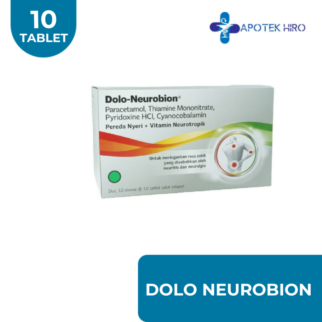 Jual Dolo Neurobion Dragee 1 Strip 10 Tablet | Shopee Indonesia