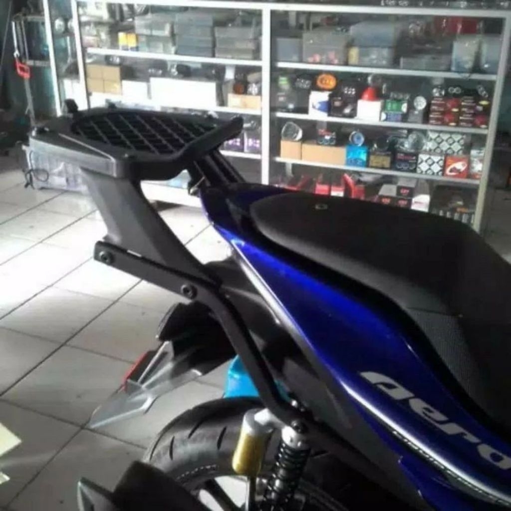 Jual Braket top box HRWR Yamaha Aerox 155, ALL NEW AEROX 155 Connected ...
