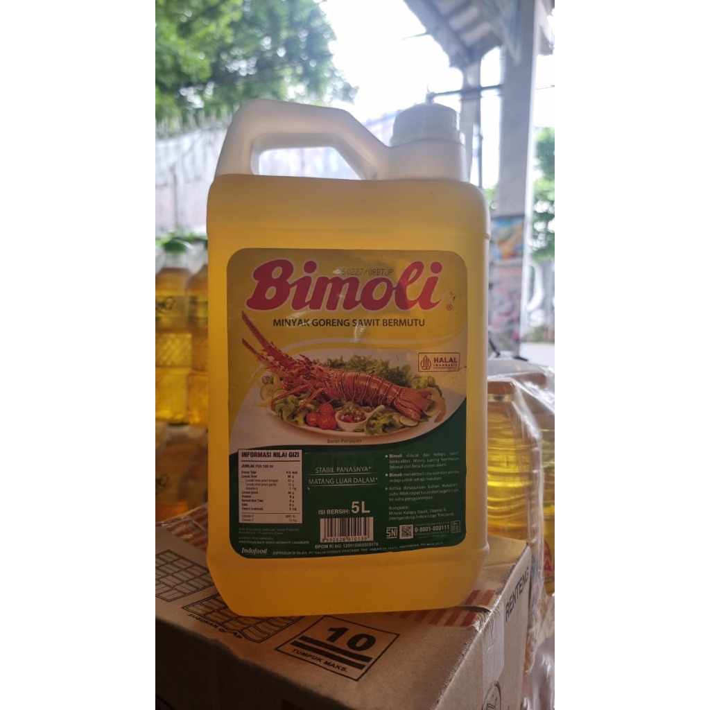 Jual Bimoli Minyak Goreng 5L jeriken | Shopee Indonesia