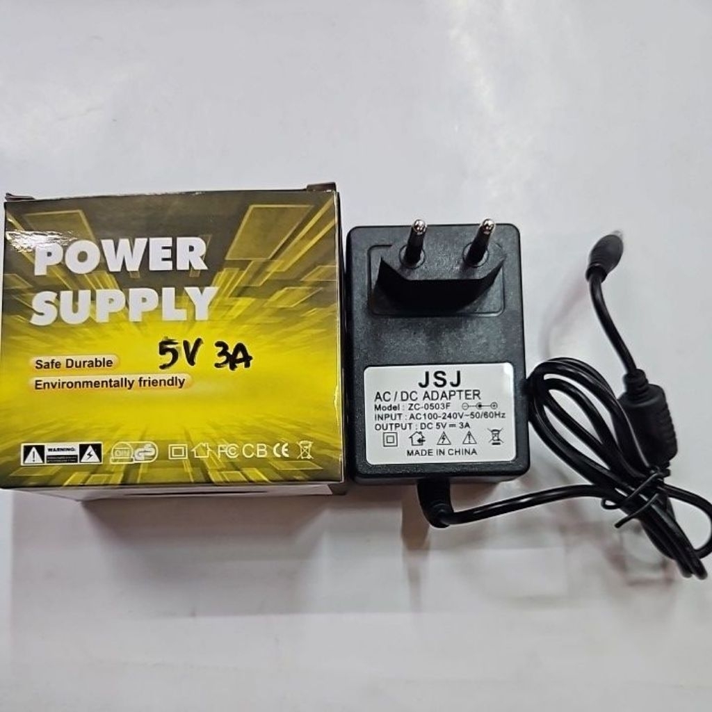 Jual POWER ADAPTER ADAPTOR DC 5V 3A POWER SUPPLY UNTUK CCTV DVR HDD ADP ...