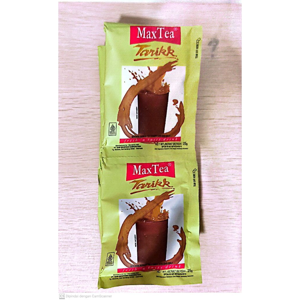 Jual Max Tea Tarik Isi 10pcs | Shopee Indonesia