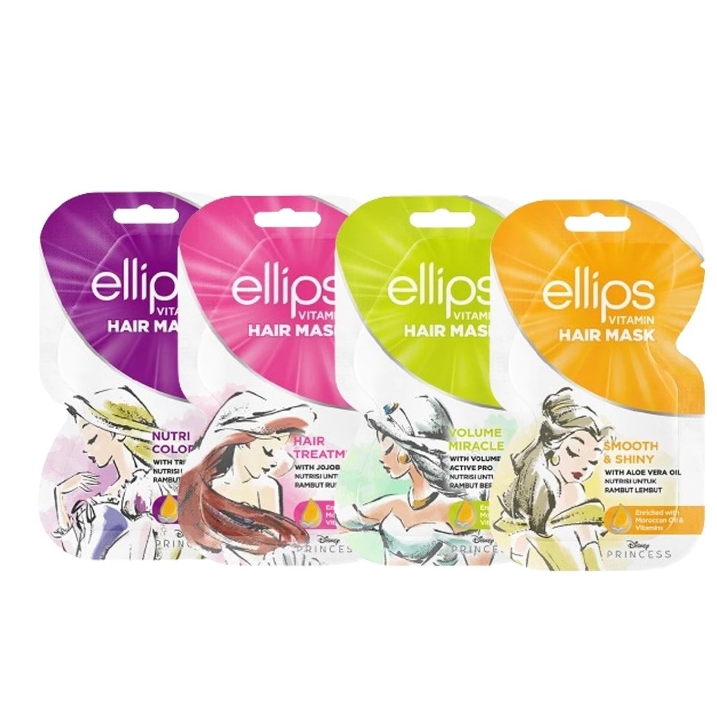 Jual ️ SUKSES ️ Ellips Hair Mask With (Pro-Keratin) Sachet 20Gr ...