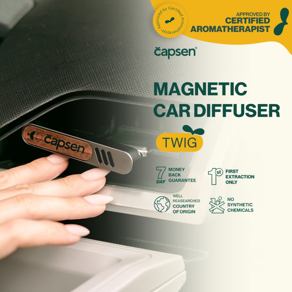 Jual CAPSEN Car Vent Clip Diffuser Mobil Aromatherapy Essential Oil ...