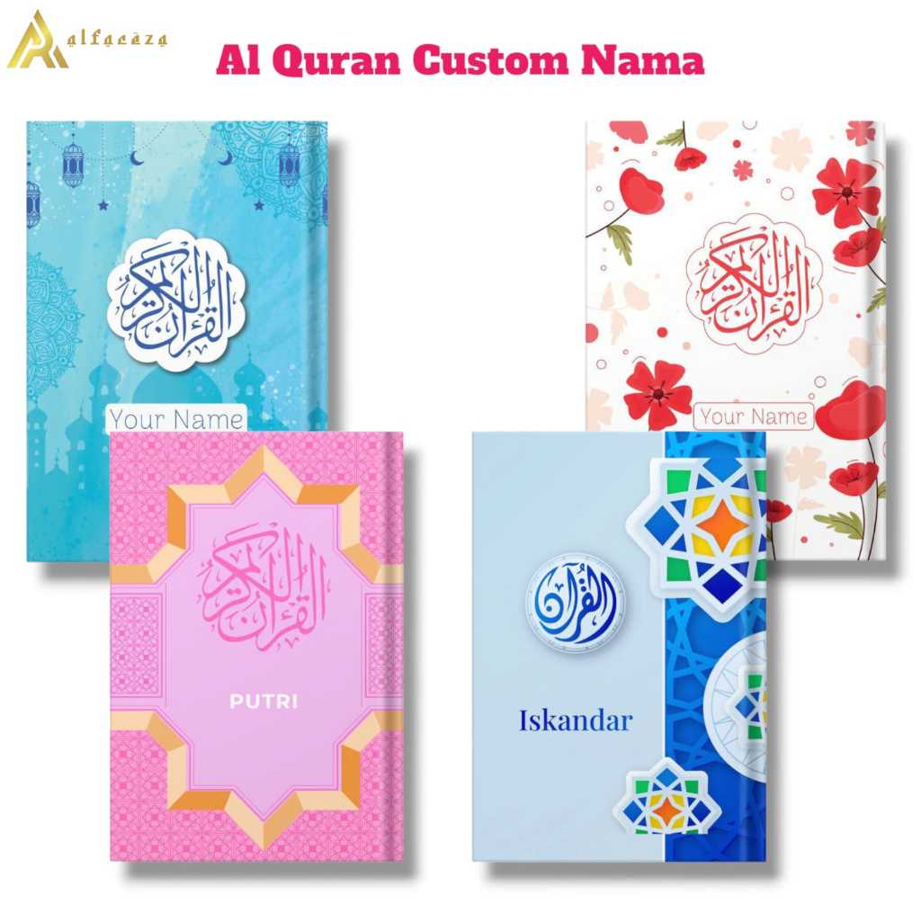 Jual Alfareza - Al Quran Variasi 1 Custom Nama Hardcover Terjemahan ...