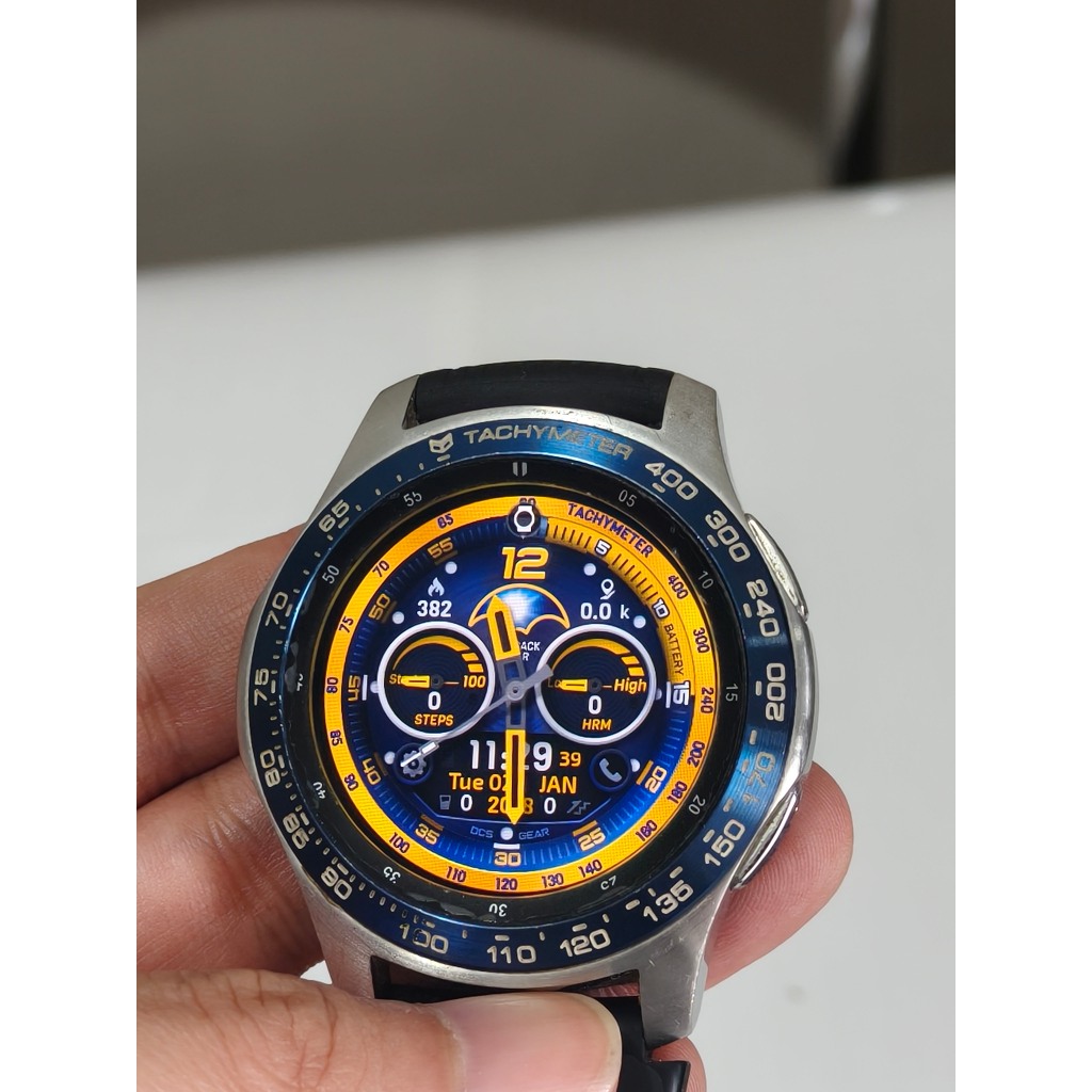 Jual SECOND Samsung Galaxy Watch S4 46mm Silver EX. garansi resmi ...