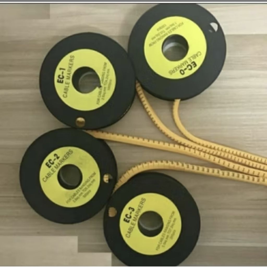 Jual Kabel Marker EC-2 / EC2 Cable Marker EC 2 Angka 0-9 Huruf A-Z ...