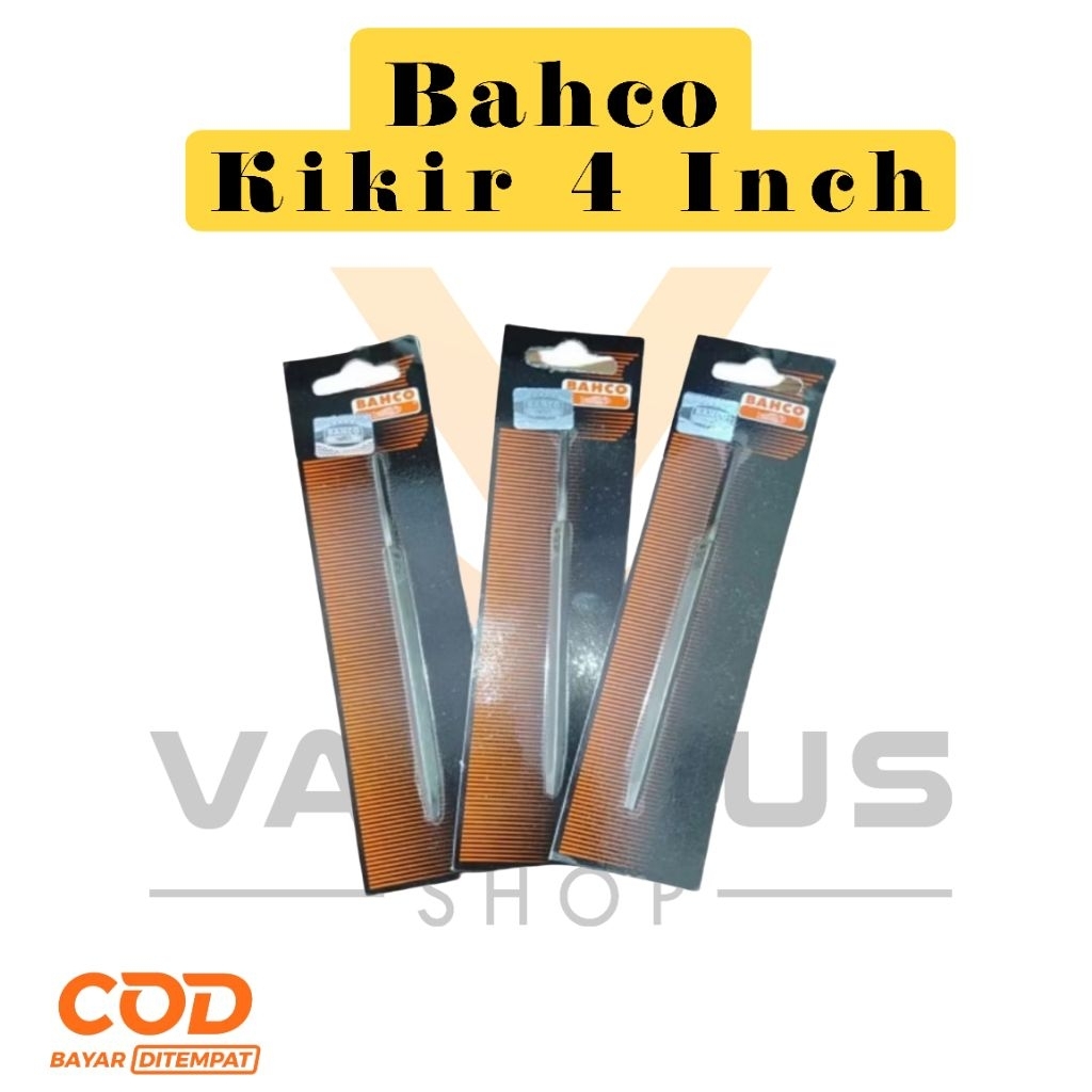 Jual Kikir Segitiga Bahco 4 inch Hansaw Taper Kikir Asah Gergaji bahco ...