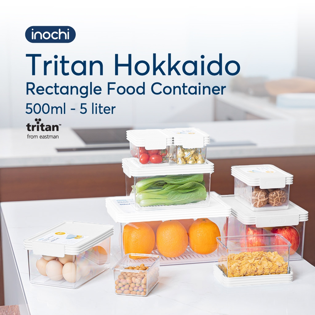 Jual Inochi Tritan Hokkaido Rectangle Food Container | Shopee Indonesia