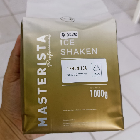 Jual MASTERISTA 1000 GRAM LEMON TEA PREMIUM POWDER DRINK MINUMAN ENAK ...