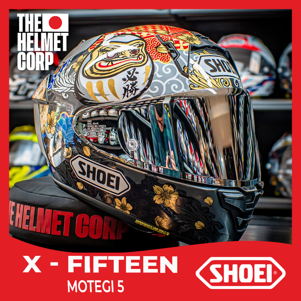 Jual SHOEI X15 MOTEGI 5 FULL FACE HELMET | Shopee Indonesia