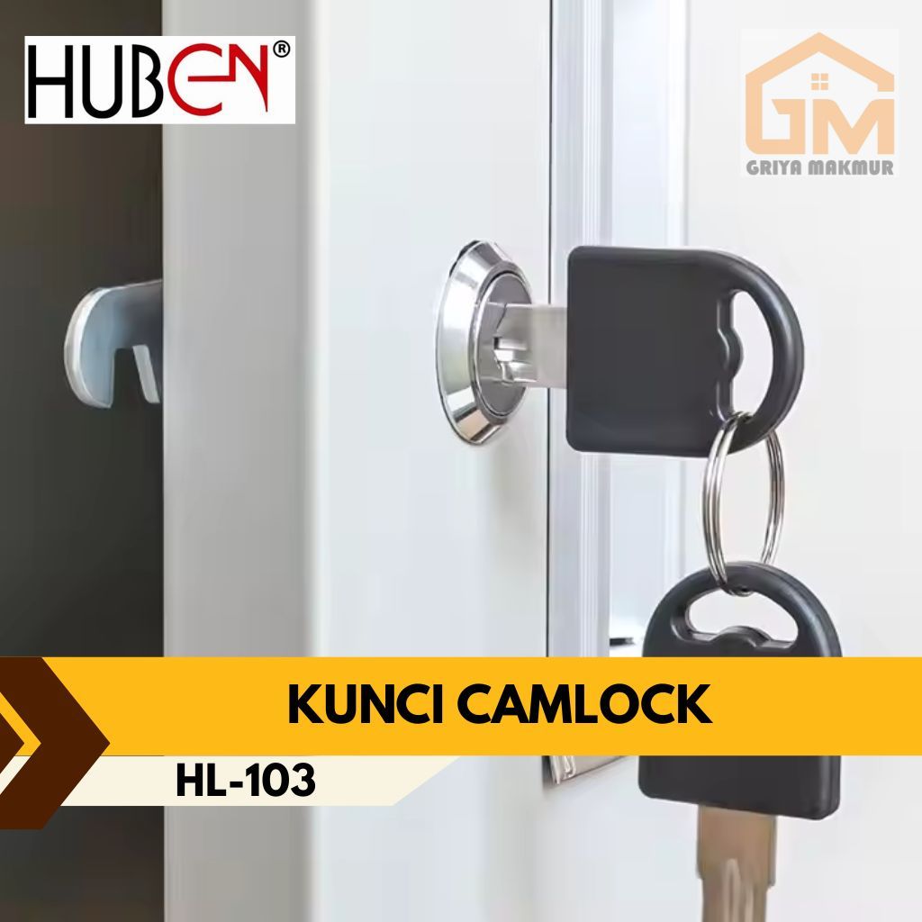 Jual Huben HL 103 Kunci Camlock Kunci Loker Kunci Kait | Shopee Indonesia