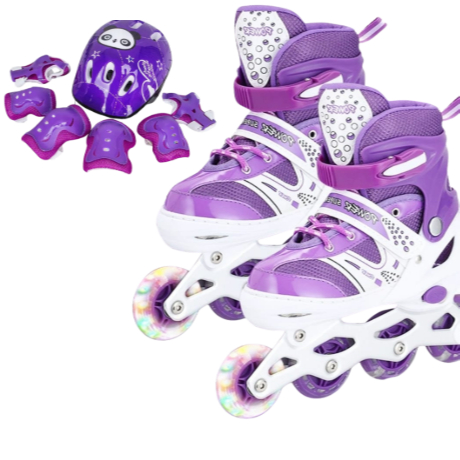 Jual Sepatu Roda Fullset Motif Skate Inline Sepatu Roda Anak Anak Roda ...