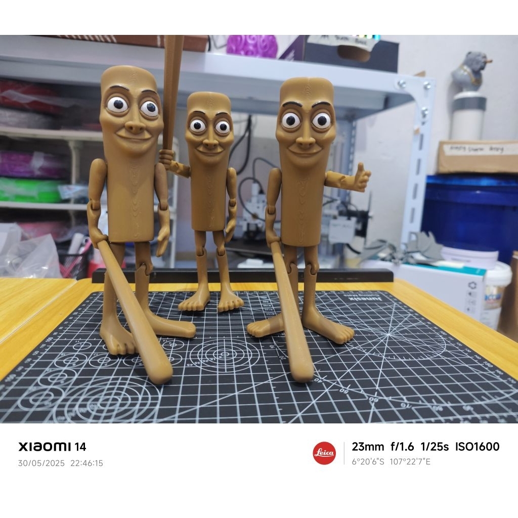 Jual Karakter Figure Anomali Brain Rot Tung Tung Sahur / Dekorasi ...