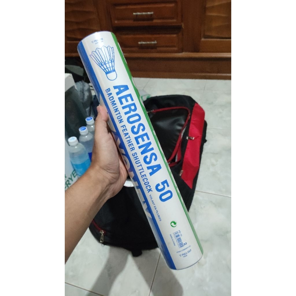 Jual shuttlecock badminton Yonex Aerosensa 50 Original Segel | Shopee Indonesia