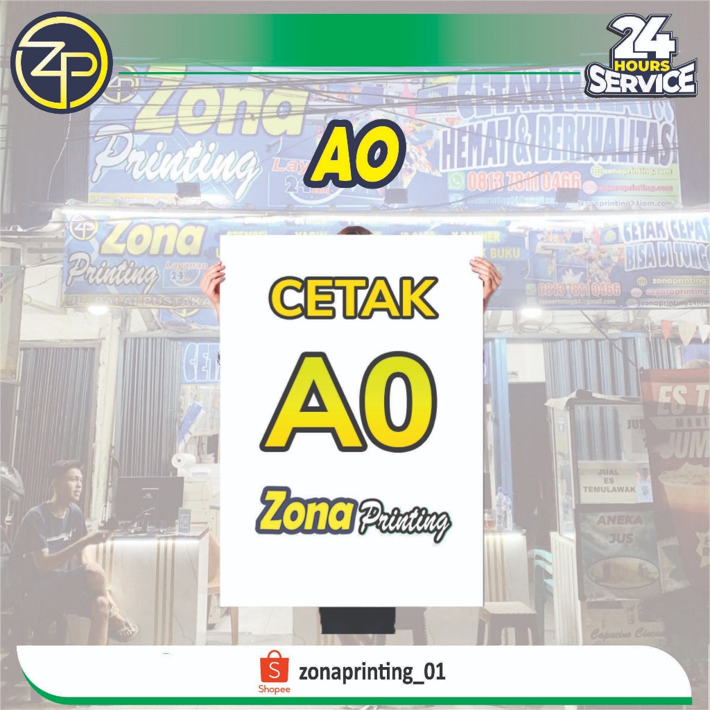 Jual JASA PRINT CETAK UKURAN A0 HVS/albatros | Shopee Indonesia