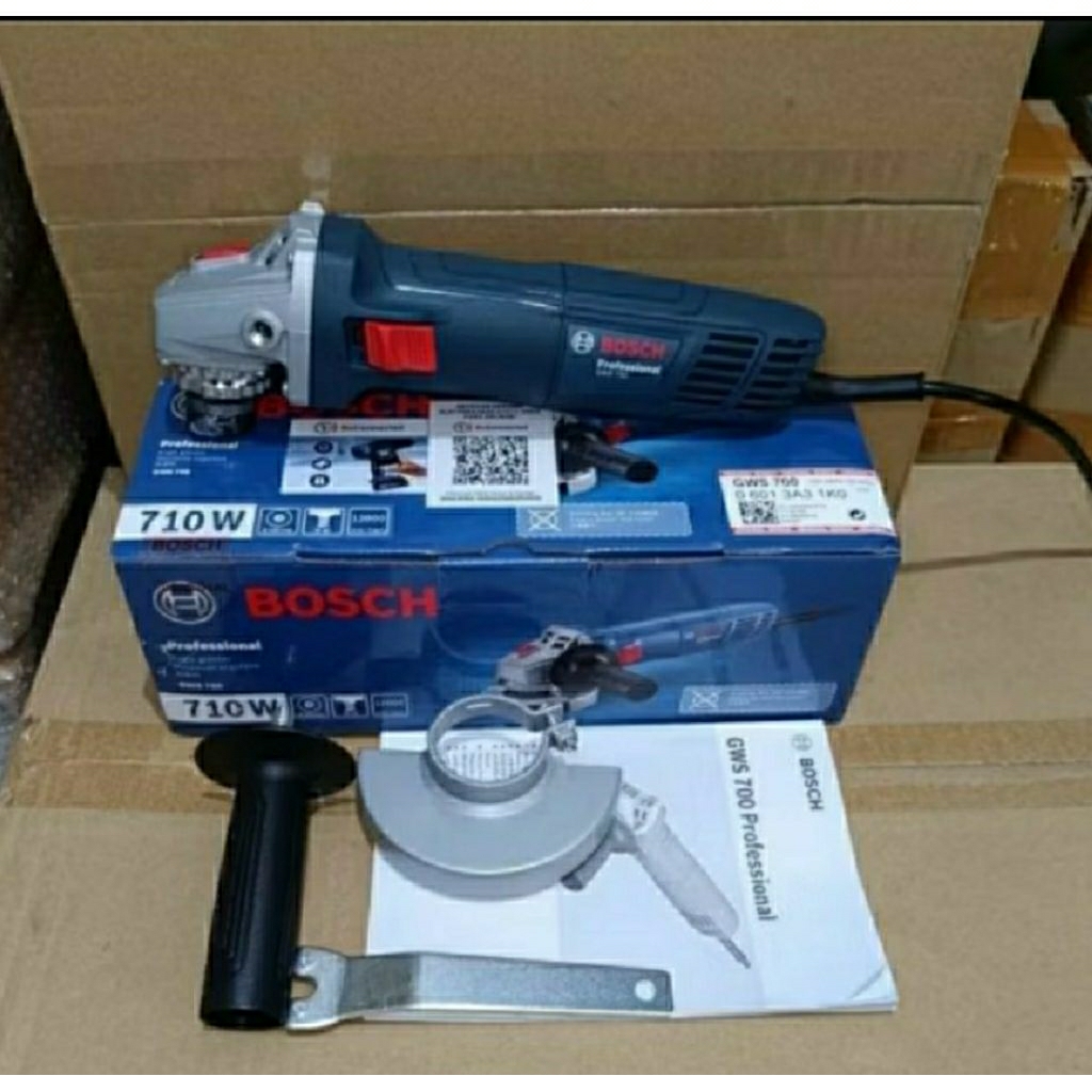 Jual Bosch Mesin Gerinda GWS 700 (4") / Angle Grinder 100mm 4 inch ...
