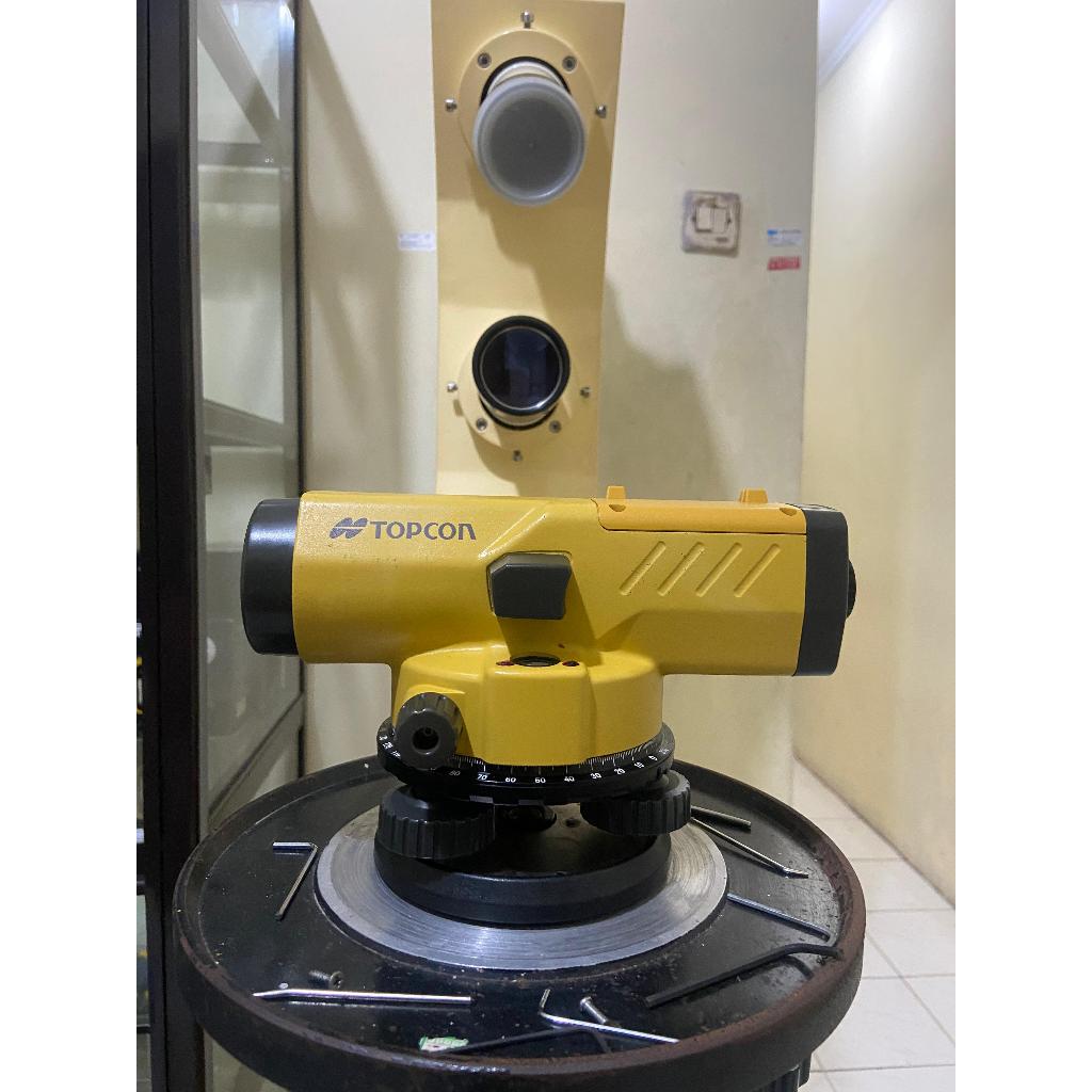 Jual Automatic Level Topcon AT-B4A Bekas Mulus Lengkap Set | Shopee Indonesia