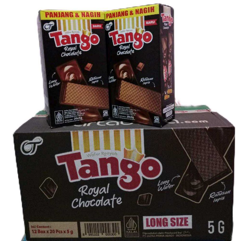 Jual [1Karton] Tango wafer Long 5gr | isi 12 box/karton | Expired 02/ ...