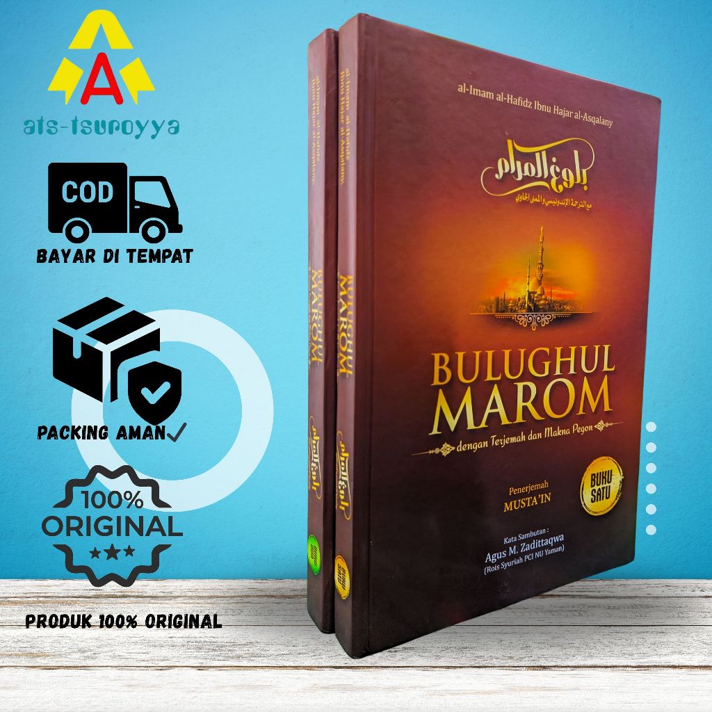 Jual (Bsr) Terjemah Kitab Bulughul Marom Lengkap Dengan Makna Pesantren ...