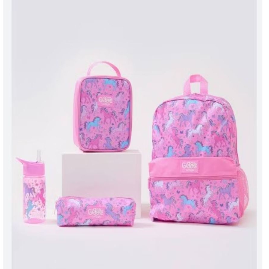 Jual (ORIGINAL) Giggle By Smiggle 4 Piece Bunddle / Set Tas Smiggle ...