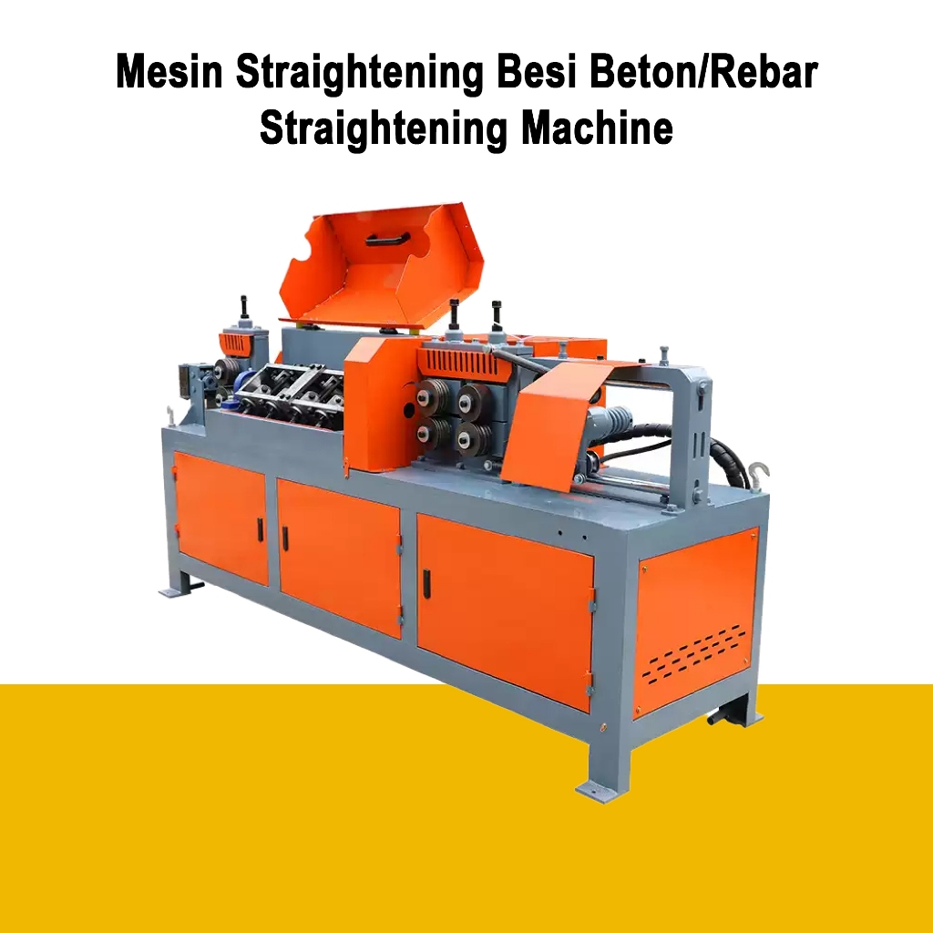 Jual Mesin Pelurus Tulangan/Mesin Straightening Besi Beton/Rebar ...