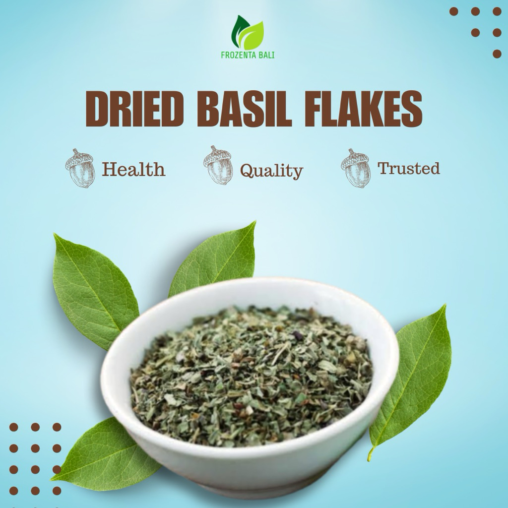 Jual Dried Basil Flakes 100g | Shopee Indonesia