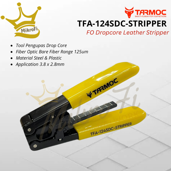 Jual Tarmoc TFA-124SDC-STRIPPER Alat Kupas Dropcore Fiber Optic Tang ...