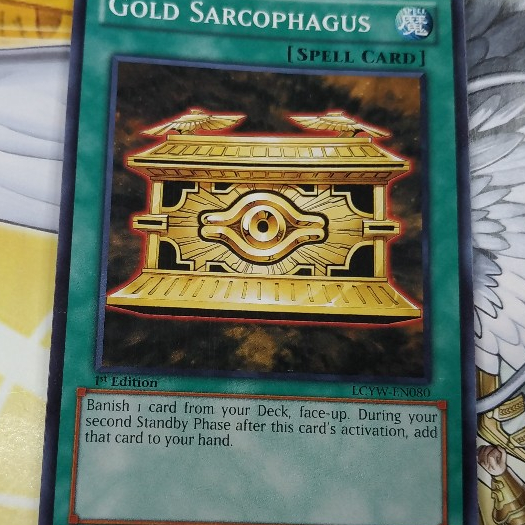 Jual Gold Sarcophagus - LCYW-EN080 - Common - YuGiOh! TCG ORIGINAL | Shopee Indonesia