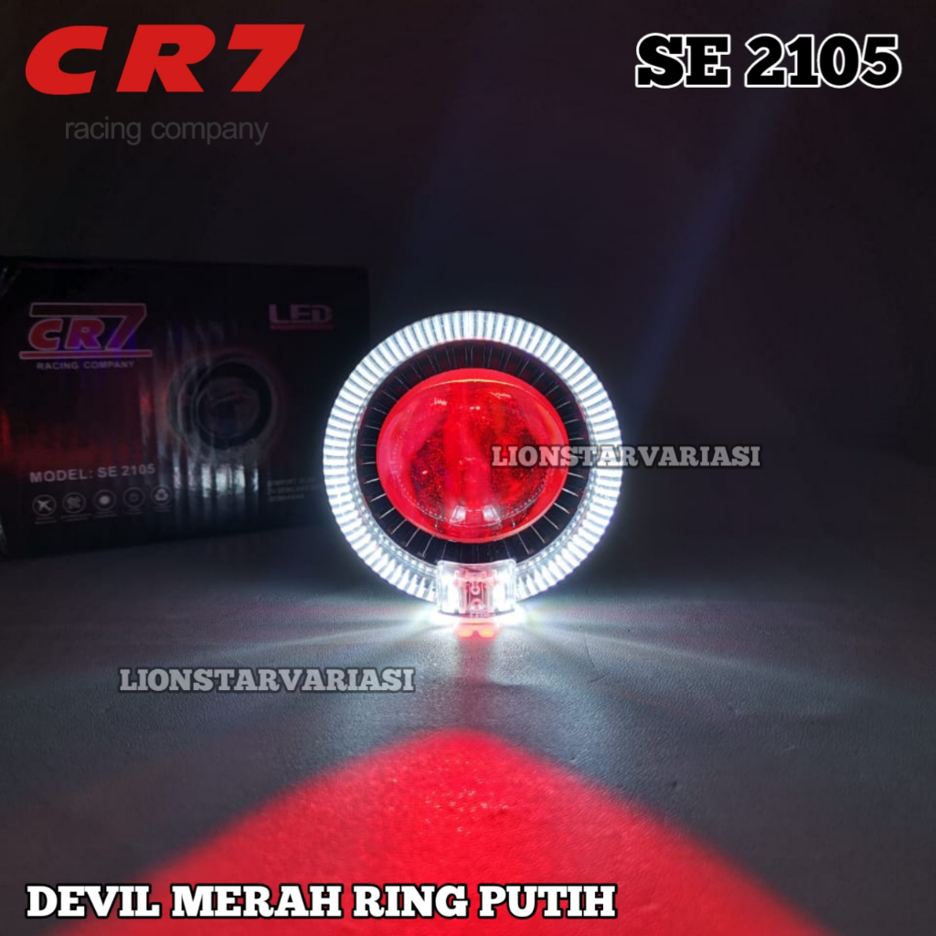 Jual Projie Projector Biled 2.5 Inch Bulat CR7 SE 2105 Plus Devil ...