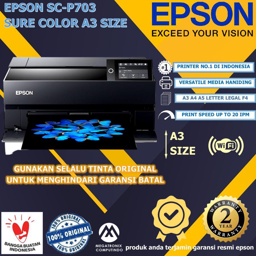 Jual Printer Foto Epson SC-P703 SCP703 P703 Pigment 13 Inci peganti ...