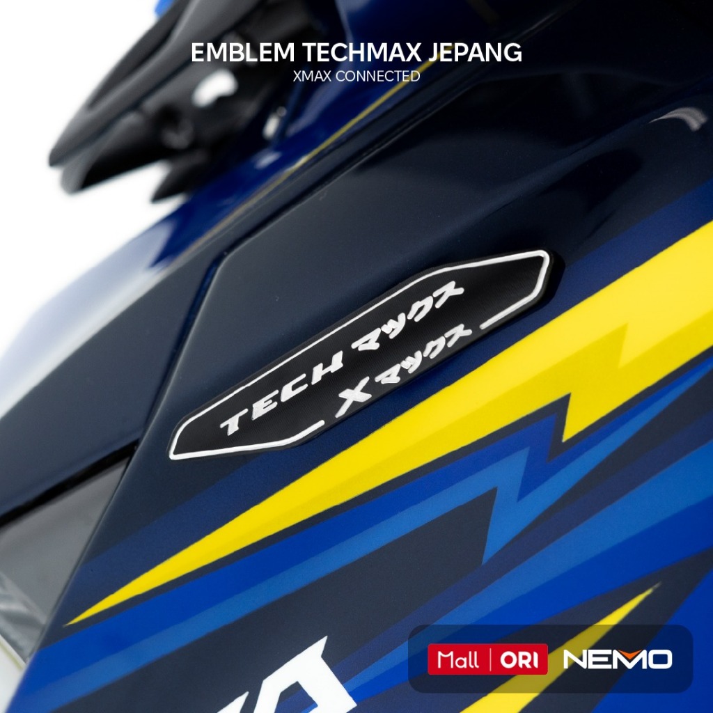 Jual Nemo Emblem Techmax Jepang untuk Xmax | Shopee Indonesia